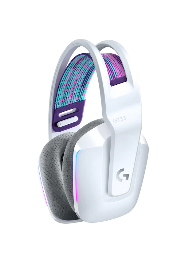 Logitech G G733 Kablosuz RGB 7.1 Surround Ses Oyuncu Kulaklığı Beyaz